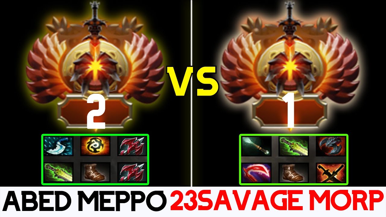 23SAVAGE "MORPHLING" VS ABED "MEPPO" SIGNATURE HERO BATTLE AND 11KMMR ...