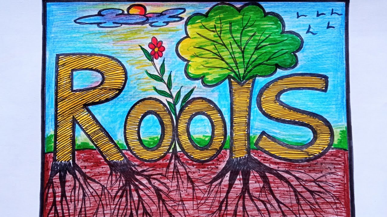 Roots Letter Writing Drawing For Elementary Intermediate grade exam |# ...