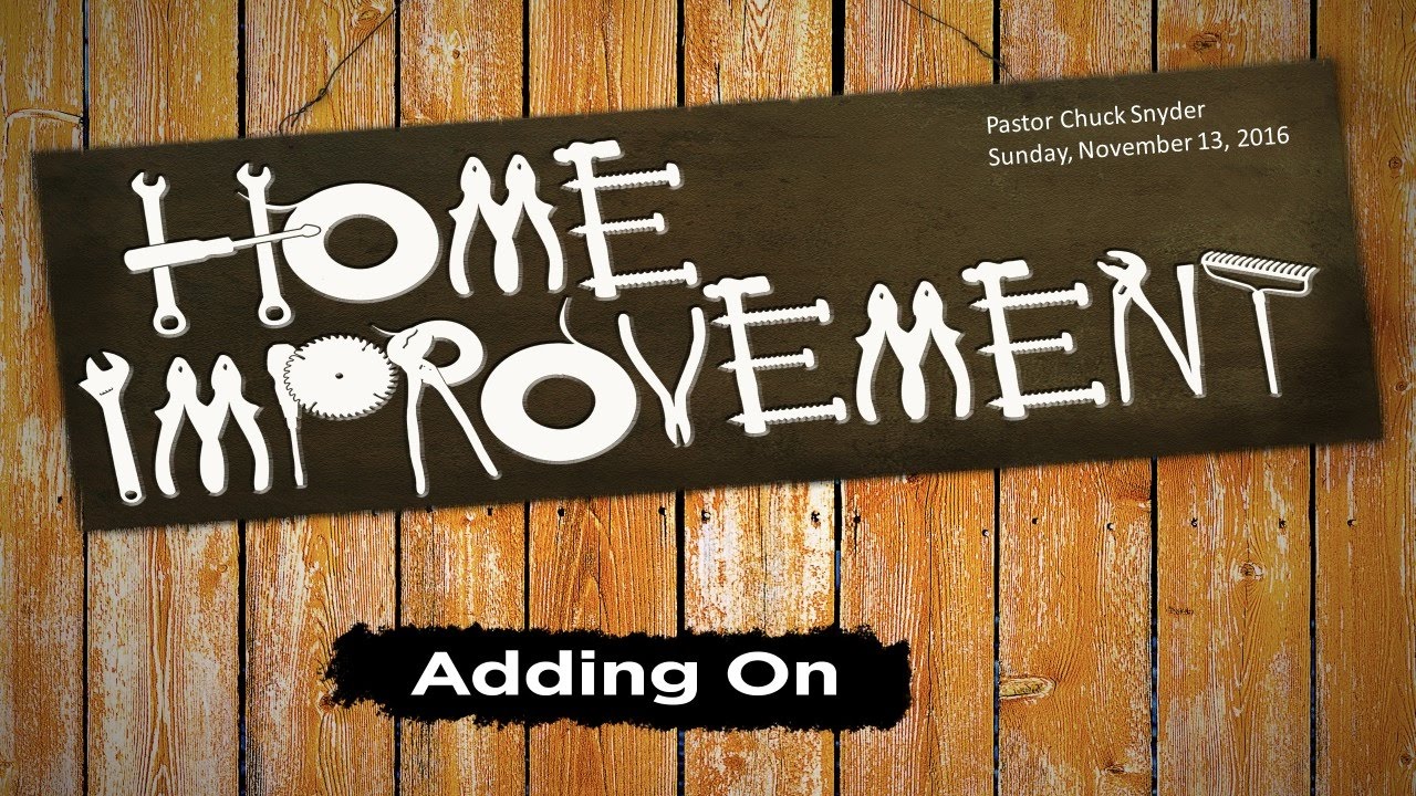 11 13 2016 Home Improvement Adding On - YouTube
