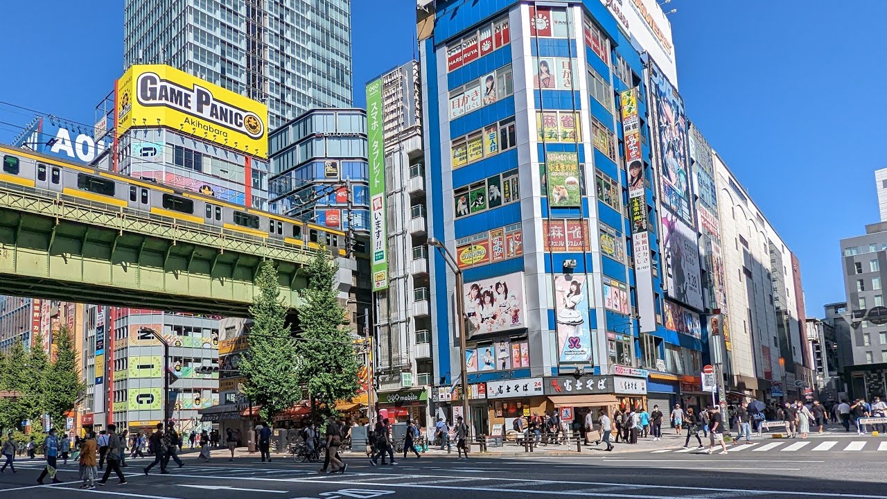 【ライブカメラ】秋葉原 歩行者天国 定点カメラ Akihabara Fixed point camera【live】 - YouTube