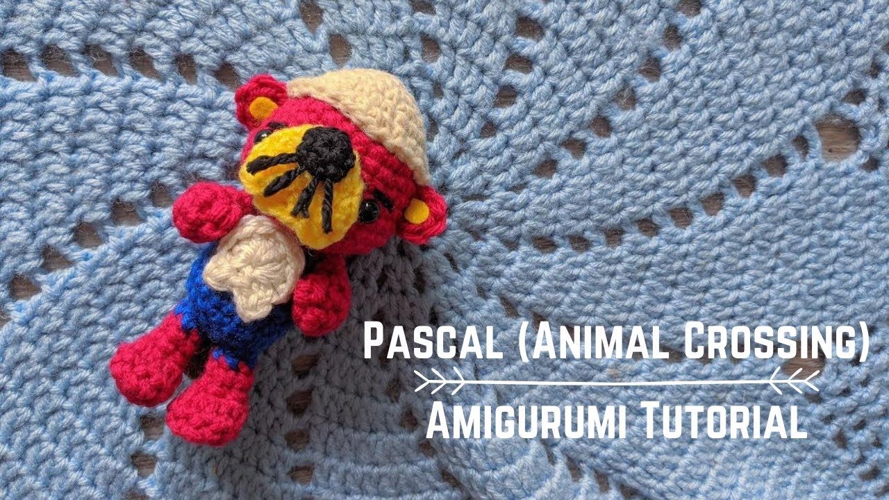 Pascal (Animal Crossing) Crochet Amigurumi Tutorial - YouTube
