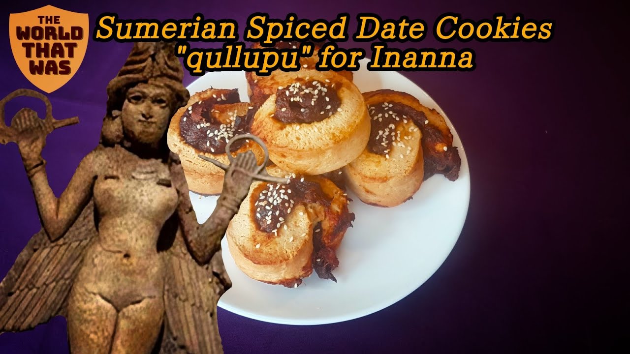 Sumerian Spiced Date Cookies "qullupu" | The World That Was - YouTube