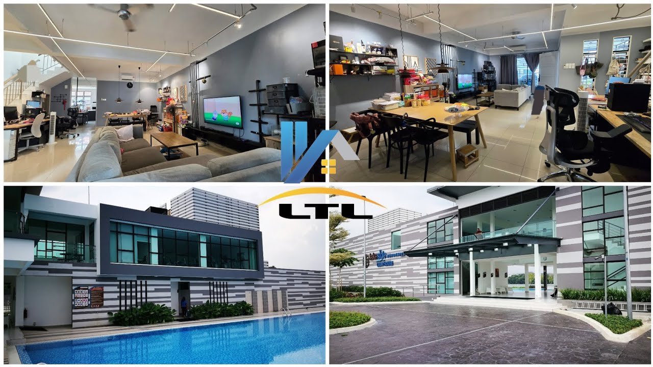 Glomac Lakeside Residences Puchong 2 Storey House for Sale Size 22x75 ...