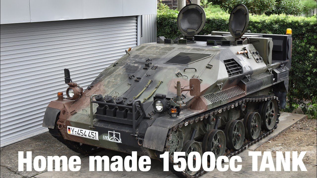 Home made 1500cc TANK - YouTube