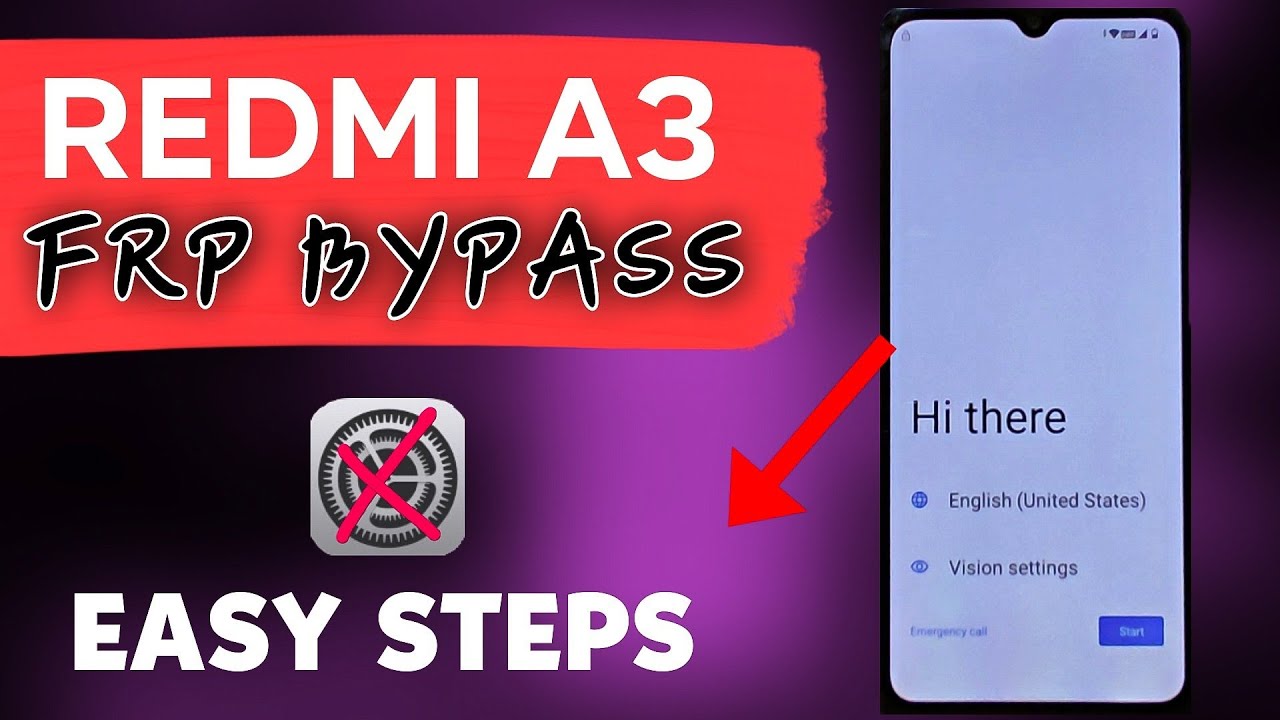Redmi A3 Frp Bypass Setting not Working| Without PC 2025 | How to Remove Google Account in Redmi ...
