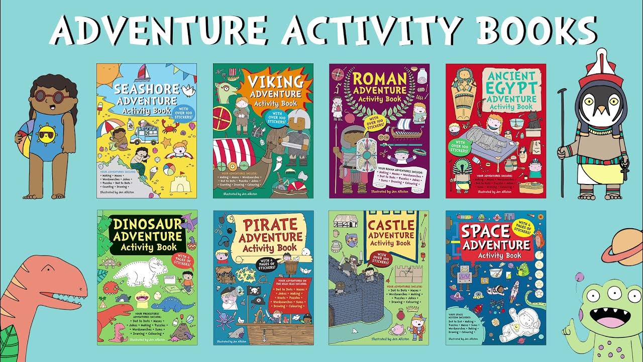 Adventure Activity Books Series - YouTube