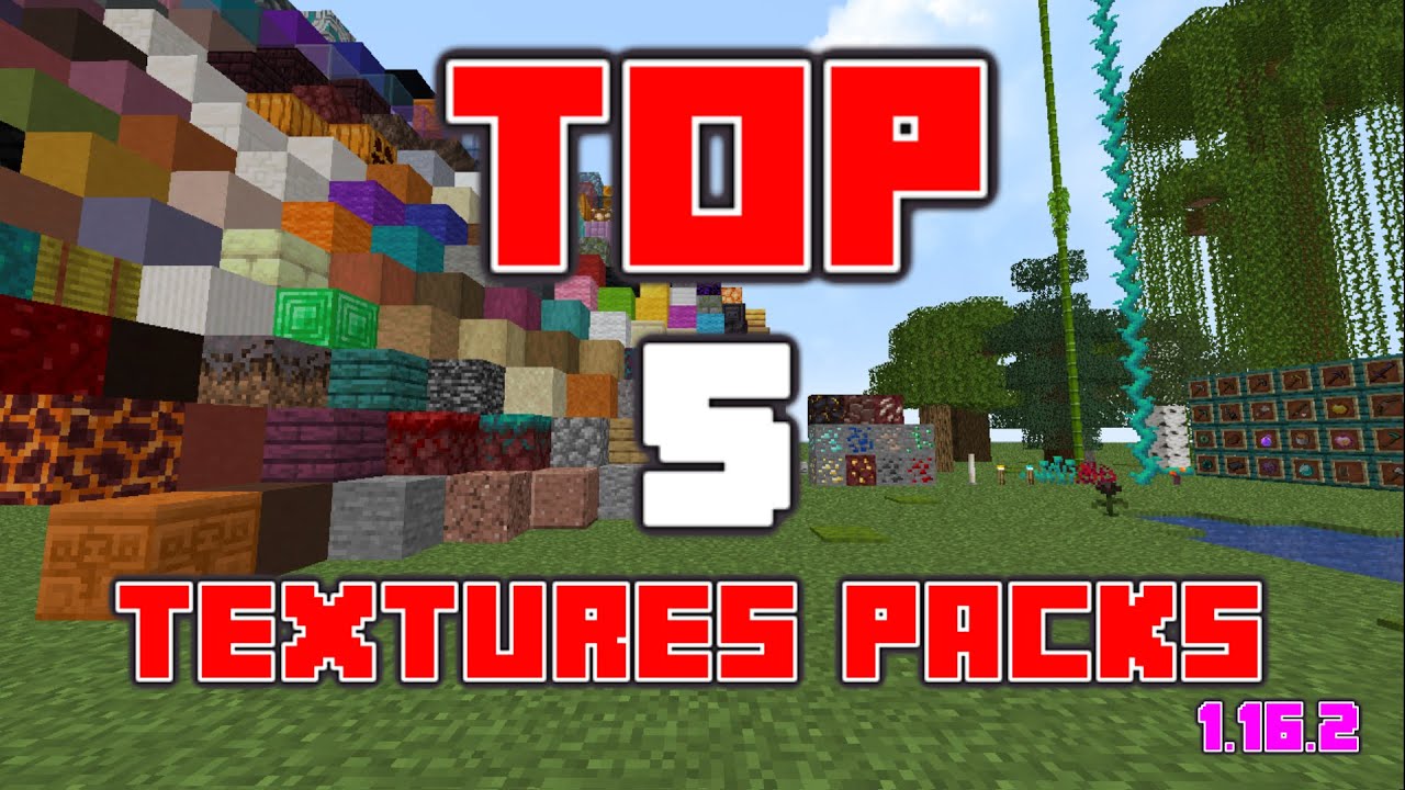 TOP 5 MEJORES Texture Packs para MINECRAFT SIN LAG 1.16 - 1.16.1 - 1.16 ...
