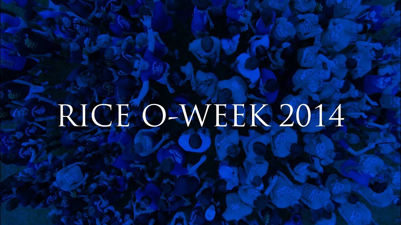 O-Week 2014 is an unconventional welcome to Rice University - YouTube