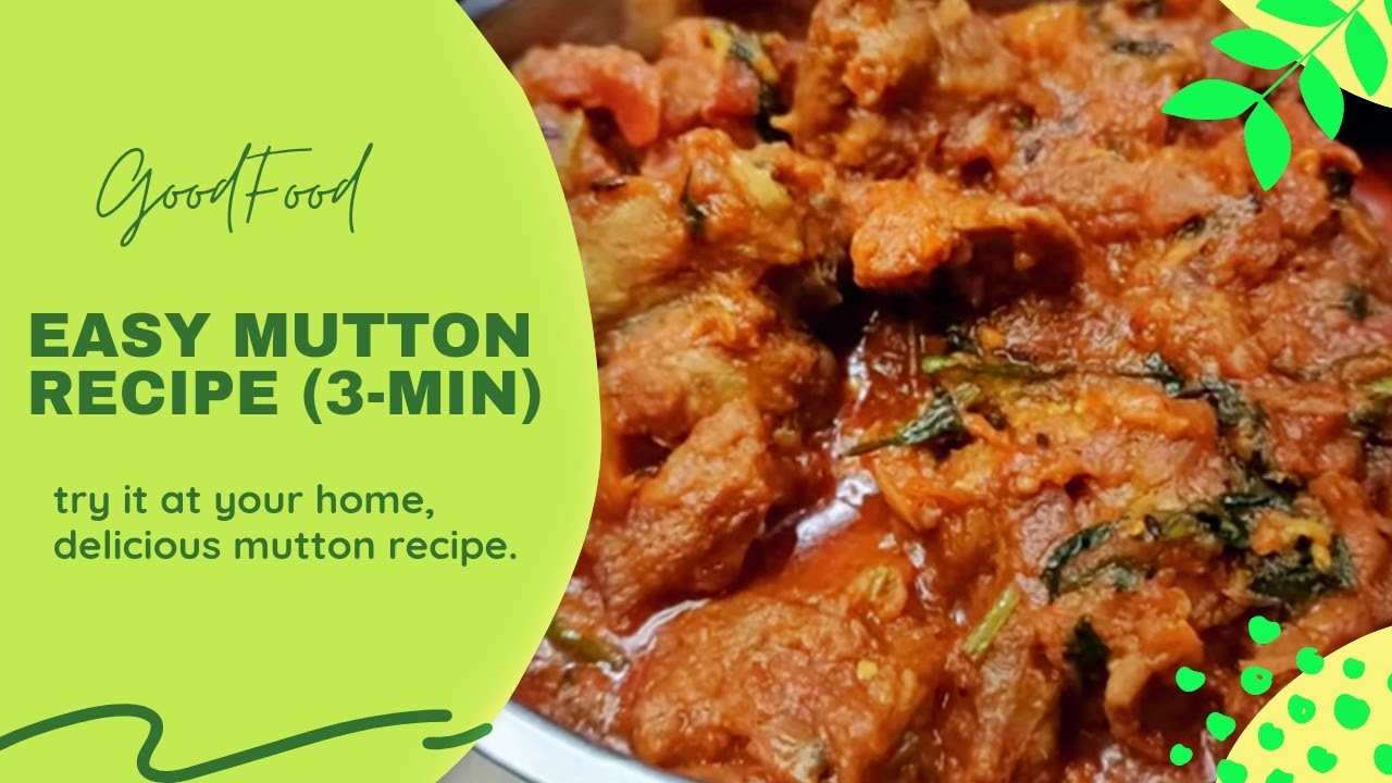 How to make Delicious (4 min) MUTTON recipes [ try it at your home ] # ...
