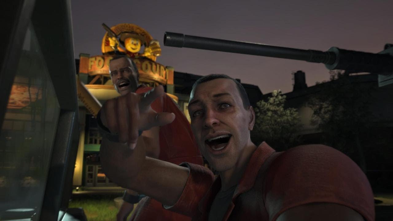 Frank vs. Escaped Prisoners - Dead Rising Deluxe Remaster - YouTube