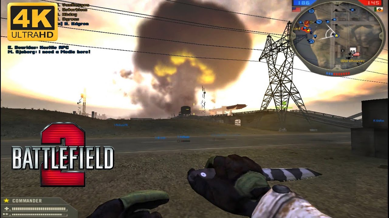 Battlefield 2 / Mods Arma Nuclear + Mapas + Armas y Bots Aumentados [PC 4K 60fps] - YouTube