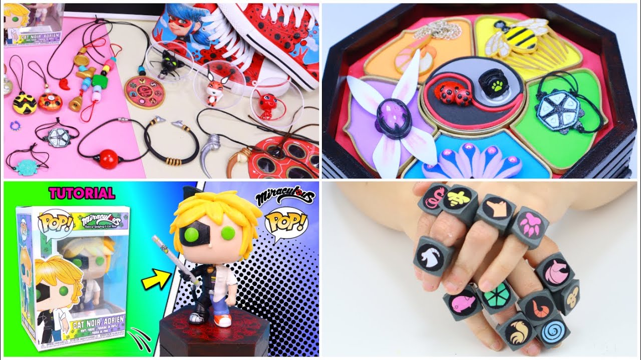 Amazing Random Miraculous Ladybug Crafts You Can Make For Fun - Isa's ...