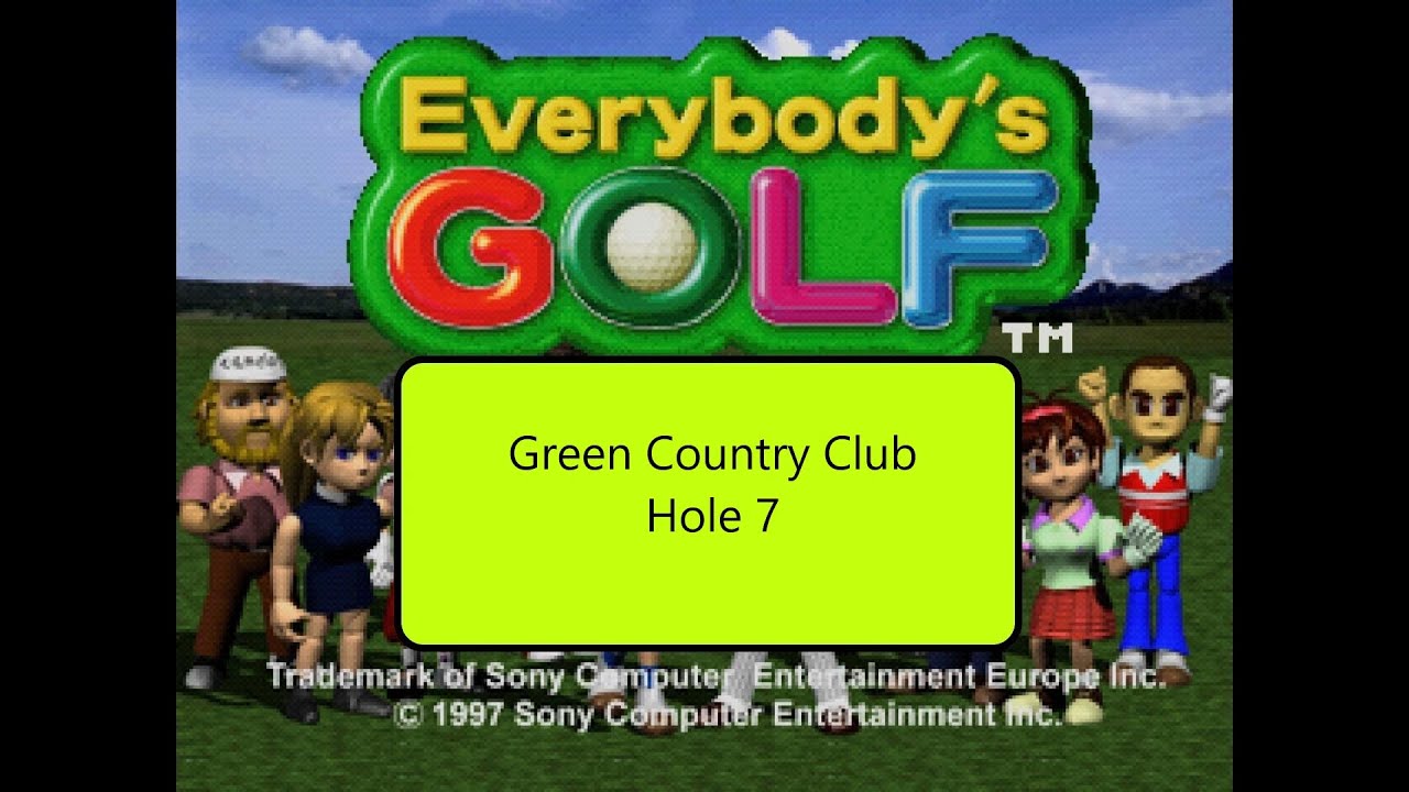 Everybody's Golf PS1 - Green Country Club Hole 7 - YouTube