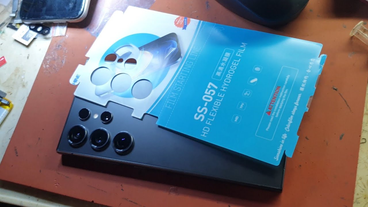 Samsung Galaxy S24 Ultra | Back Glass Protector - YouTube