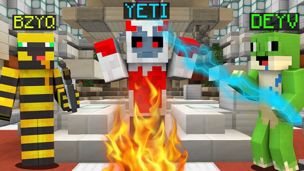 MAM 50% SZANS ABY SIĘ ZMIENIĆ w ŚNIEŻNEGO YETI w Minecraft na ...