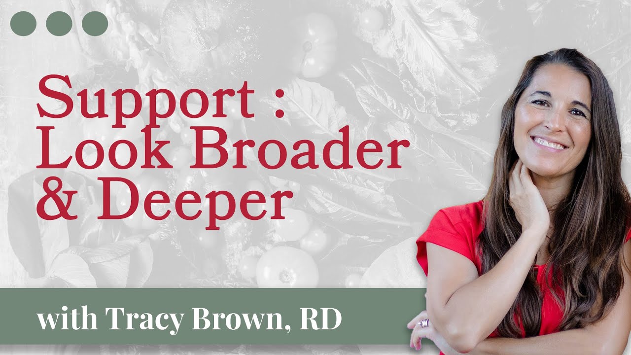 Support : Look Broader and Deeper - YouTube