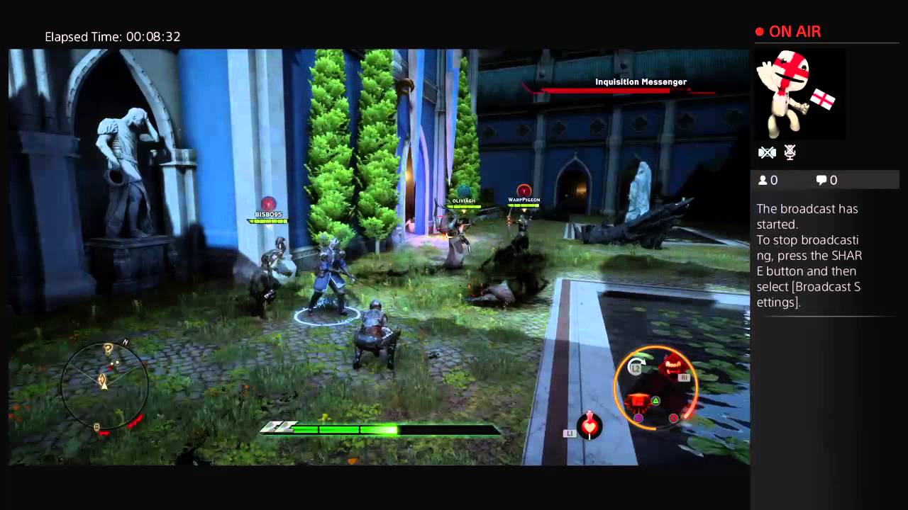 Dragon Age Inquisition Online - Reaver Leveling - PS4 - YouTube