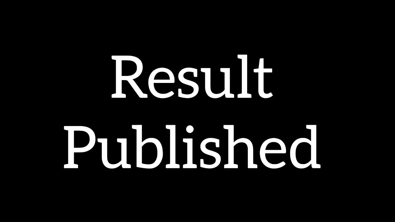 Result Published - YouTube