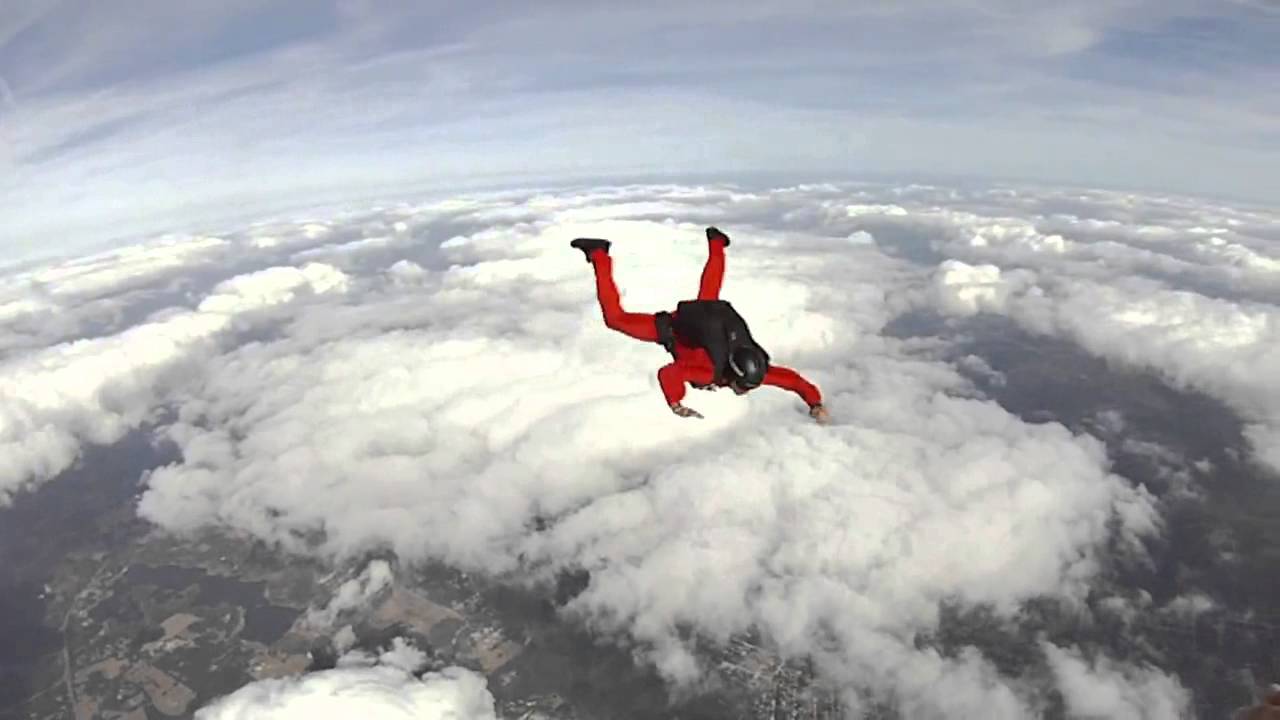 Marco's AFF Graduation Jump Skydive Deland - YouTube