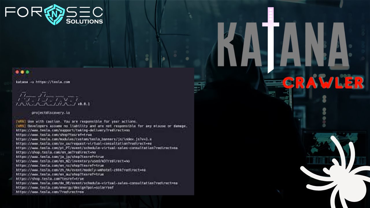 KATANA | Reconnaissance Tool | Crawler - YouTube