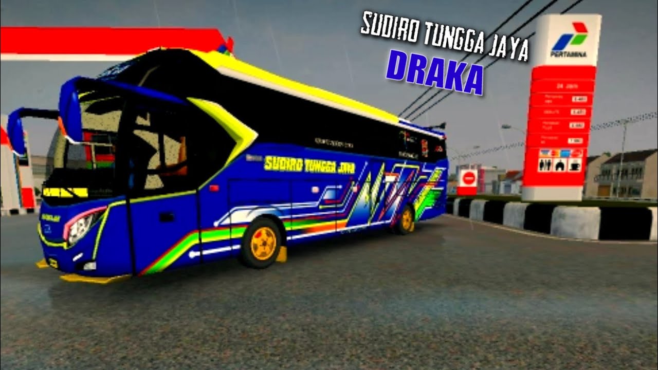 SHARE LIVERY XHD | SUDIRO TUNGGA JAYA DRAKA [STJ] | BUS SIMULATOR ...