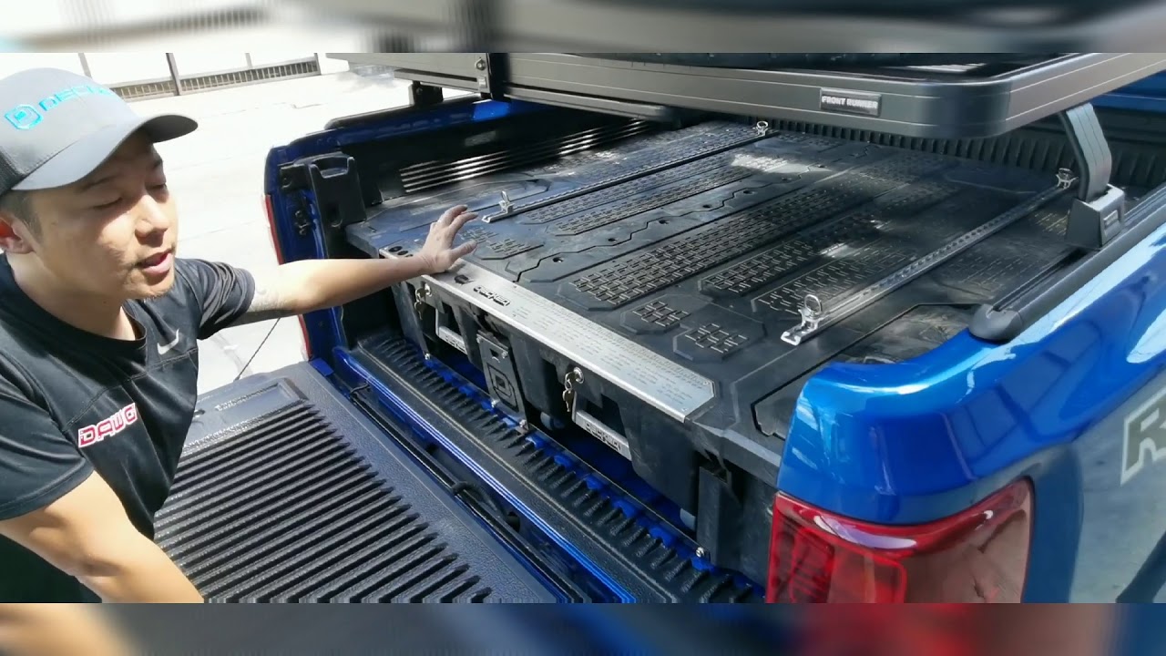 DECKED storage system full features. - YouTube