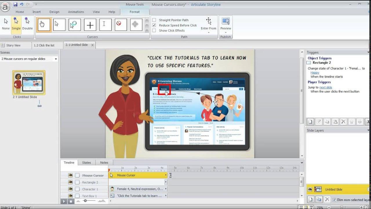 Articulate Storyline Tutorial Adding And Customizing Mouse Cursors