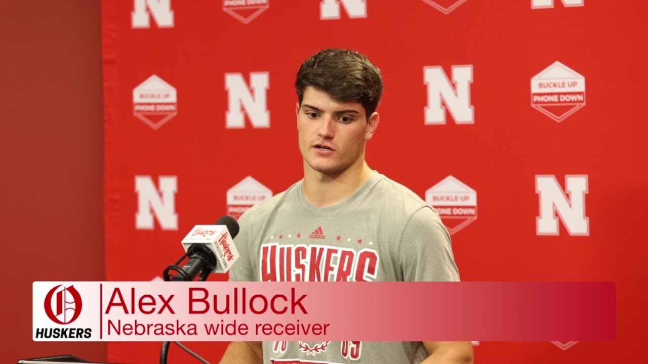 Nebraska's Alex Bullock full press conference from Sept. 5th, 2023 - YouTube