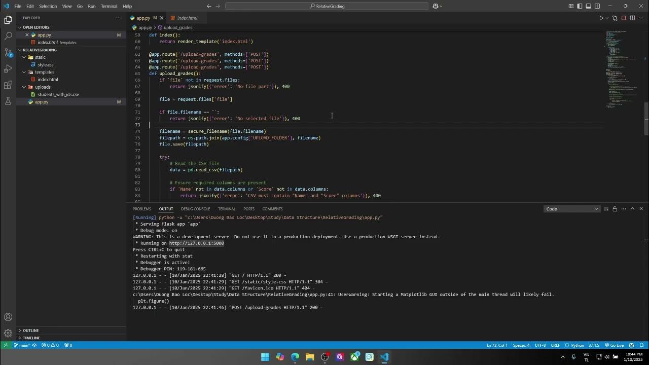 Data Structure Final Record: Evaluating Relative Grading System - YouTube