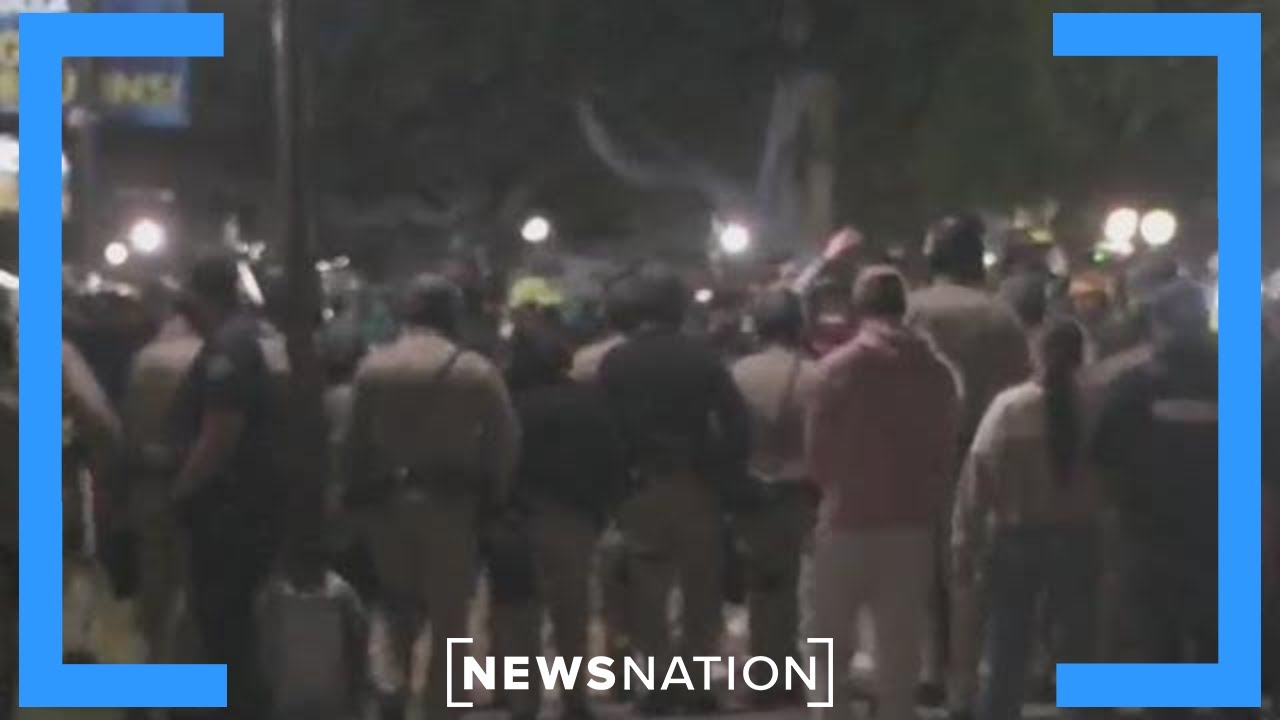 Violence erupts at UCLA protests, prompting LAPD response | Morning in ...