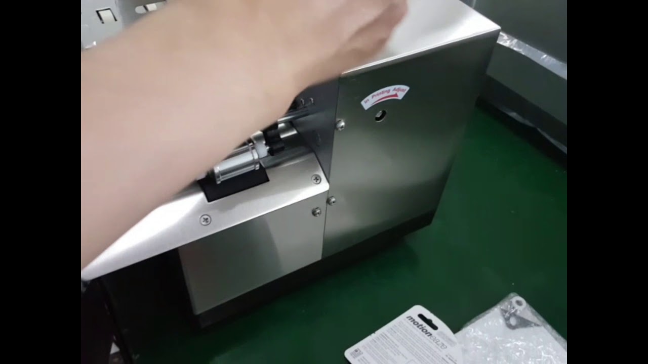 Semi Auto Coding Machine - ABI System - YouTube