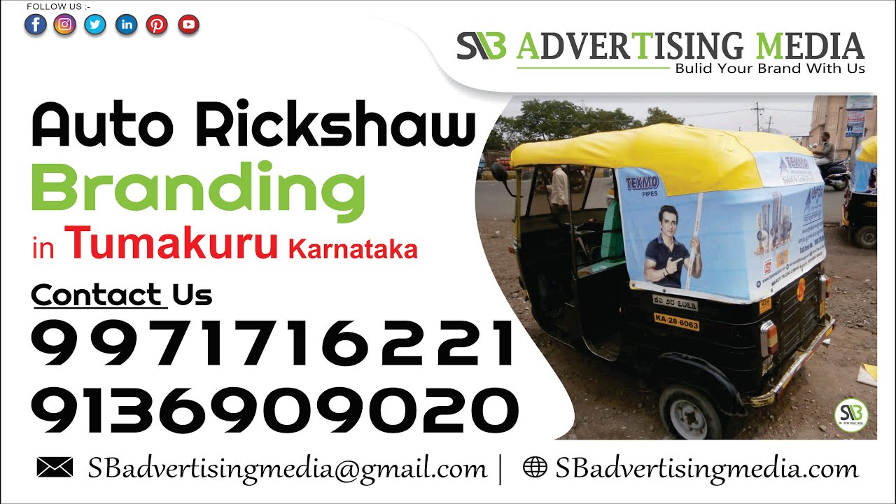 Tap into the Potential of Auto Rickshaw Branding in Tumakuru Karnataka ...