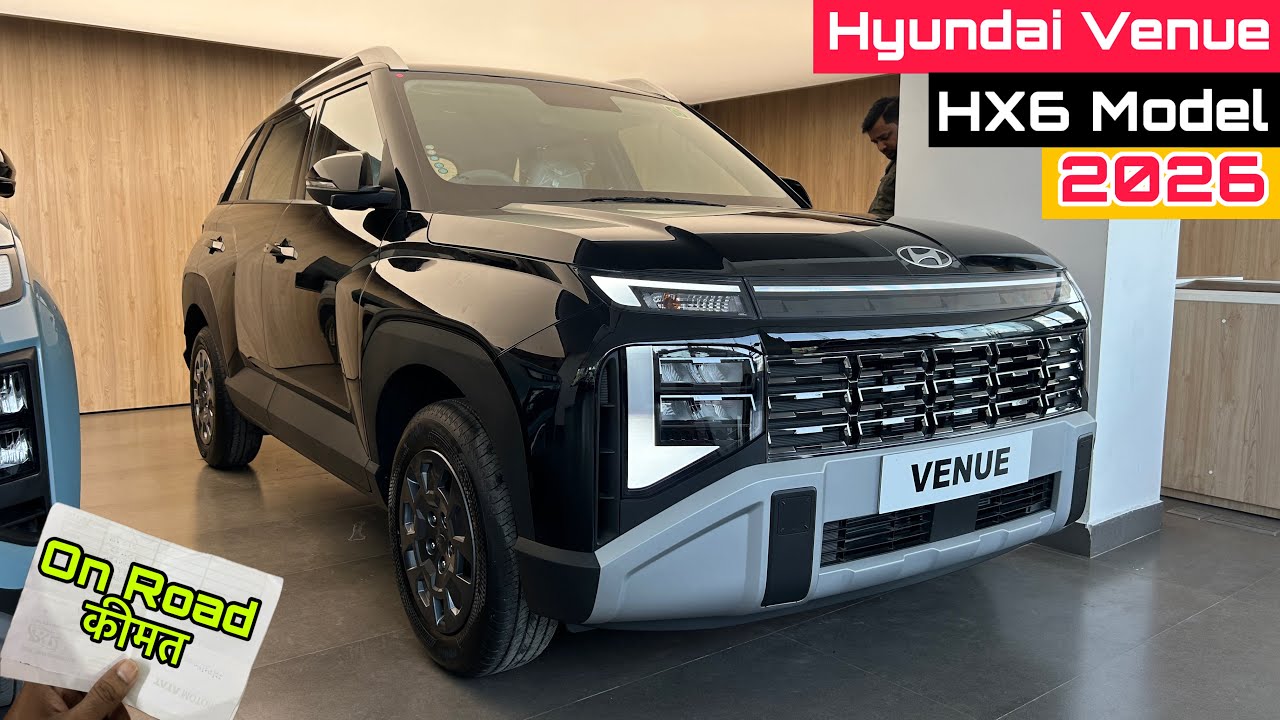 Hyundai venue HX6 2026 Model | Venue HX6 2026, On Road Price, Features ...