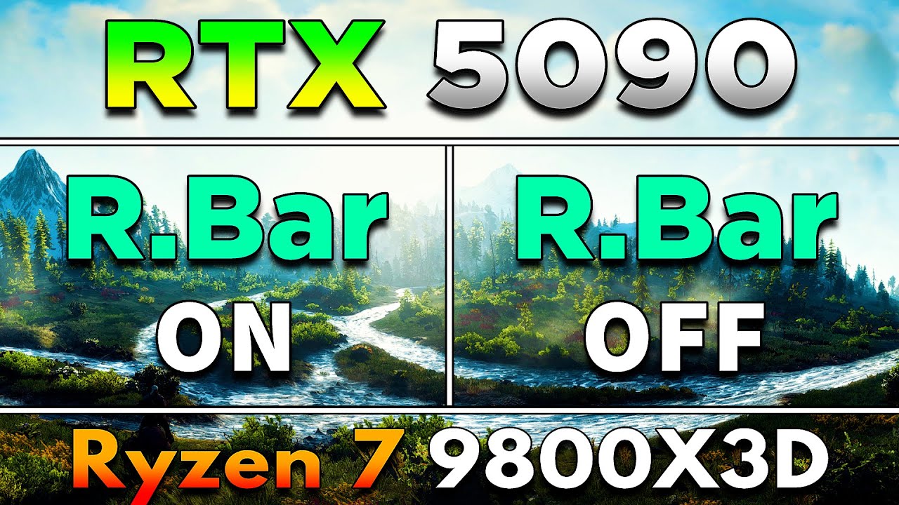 RTX 5090 32GB | Resizable Bar ON vs OFF | PC Gameplay Benchmark Tested ...