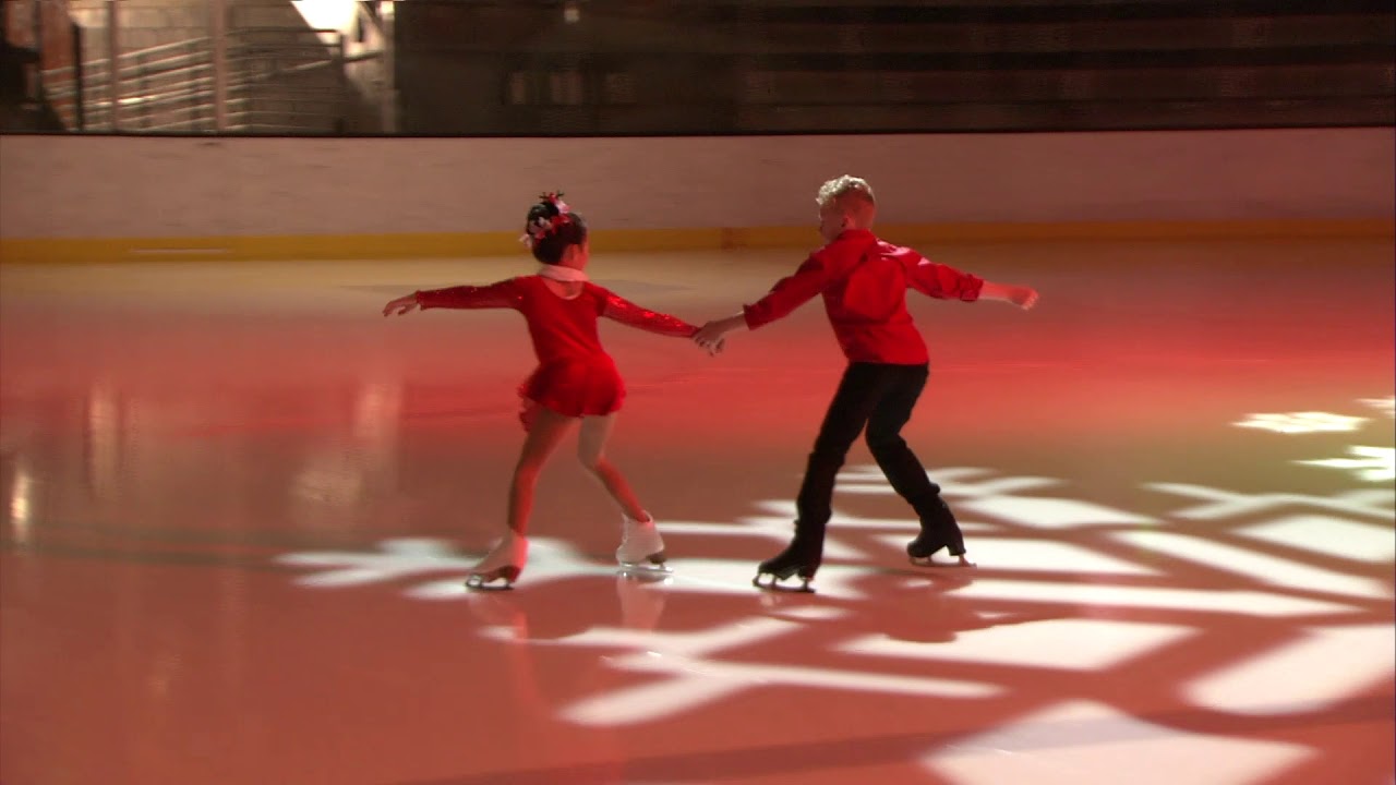Ashley Ma and Connor Fant at 2019 Holiday On Ice (Great Park) - YouTube