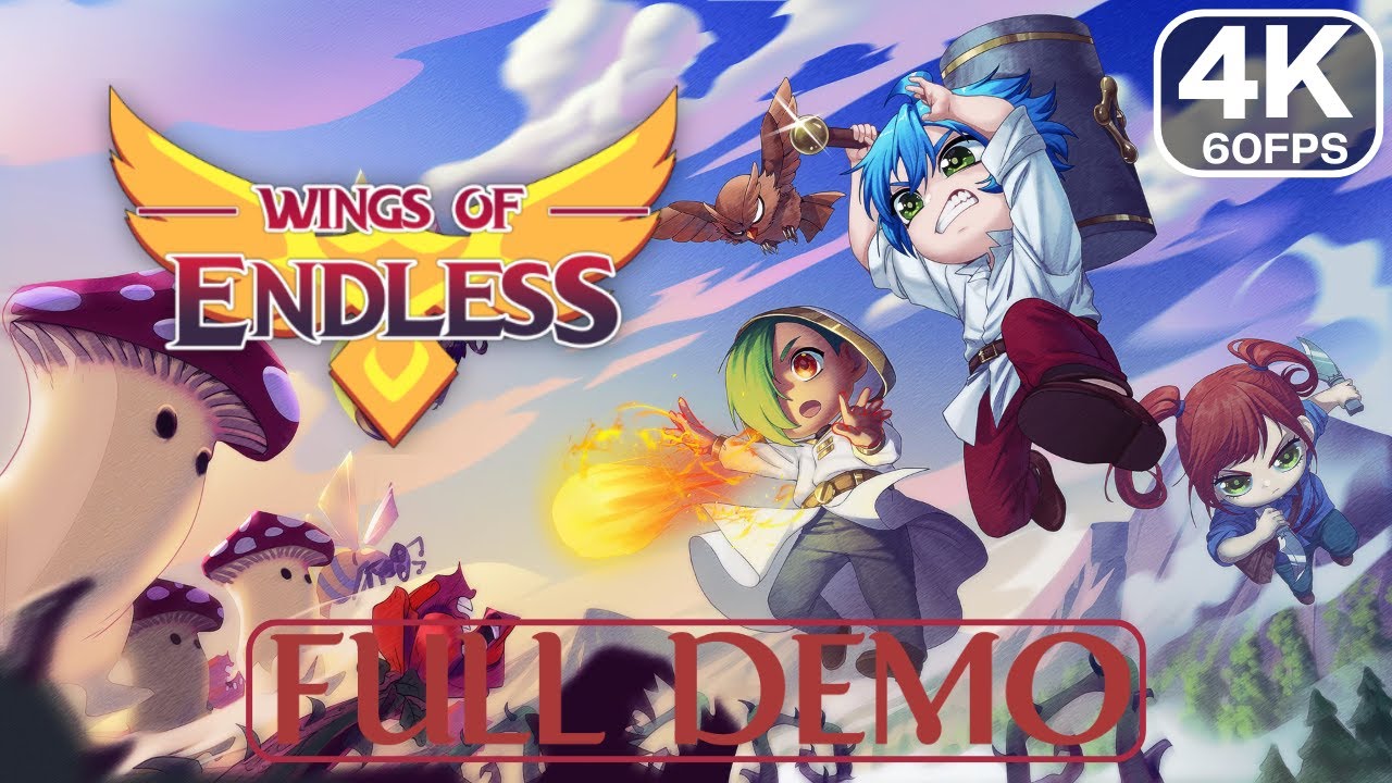 Wings of Endless FULL DEMO Gameplay Walkthrough [4K 60FPS] - No Commentary - YouTube
