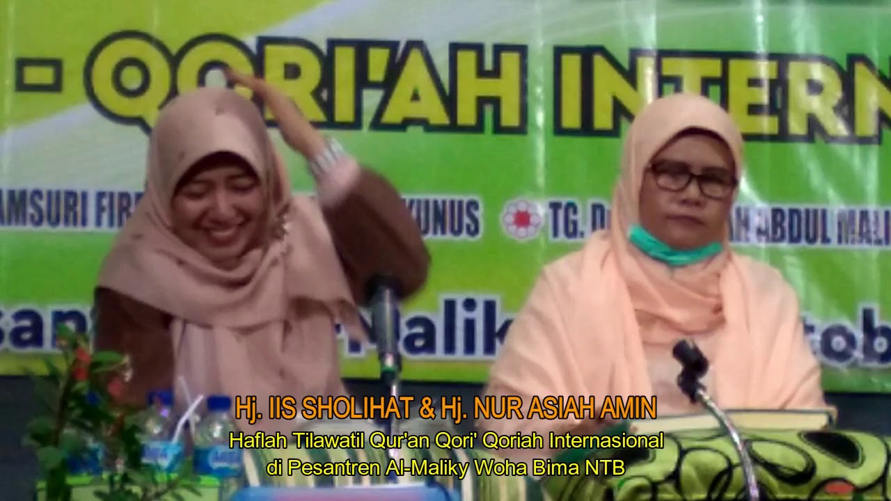 DUET QORIATAINI INTERNASIONAL || HJ. IIS SHOLIHAT & HJ. NUR ASIAH AMIN - YouTube