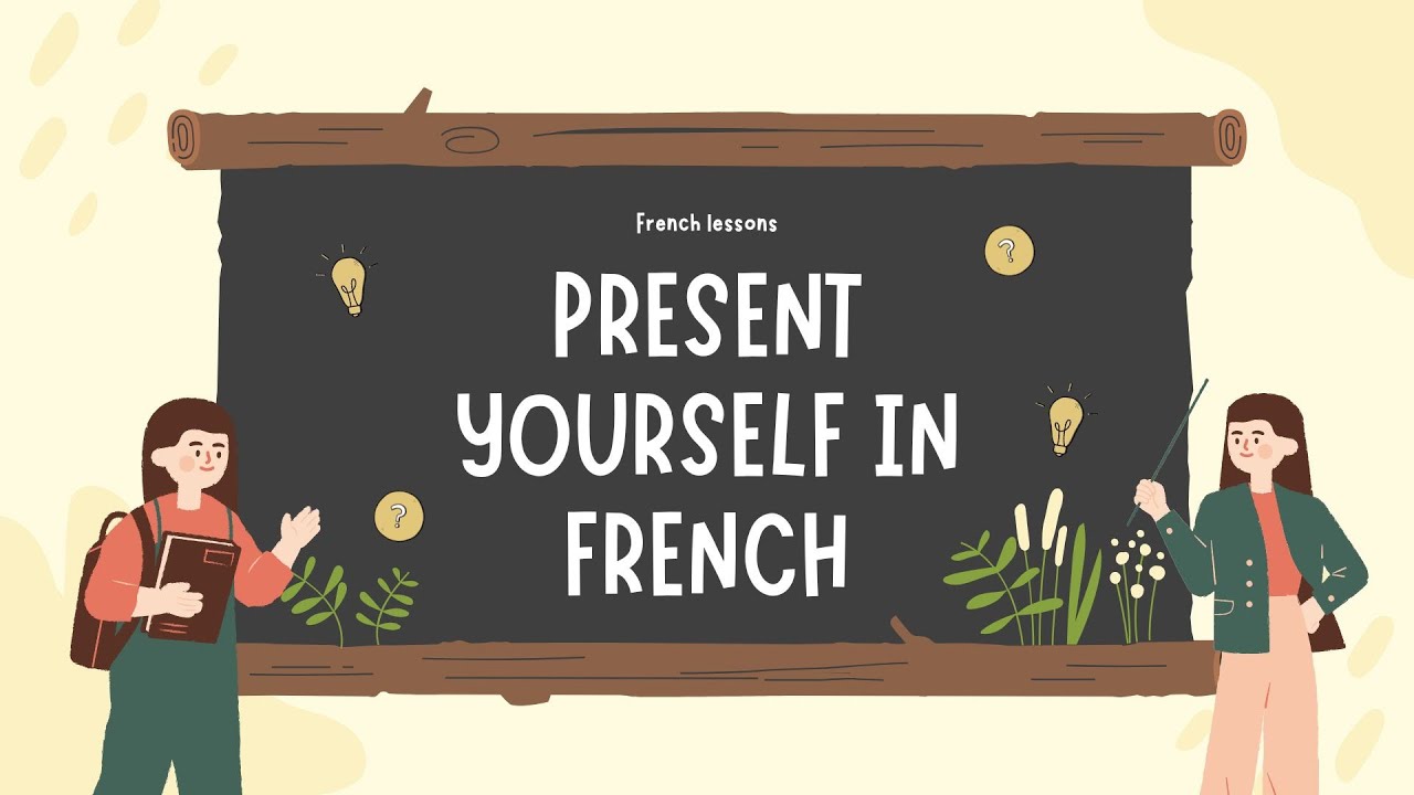 French for beginners - tell your name, age, and city - French lesson ...