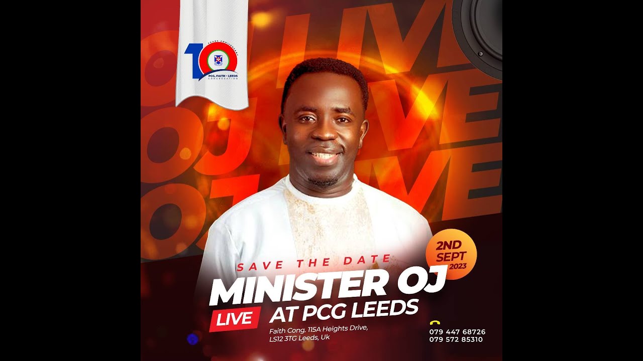 Minister OJ live At PCG Leeds - YouTube