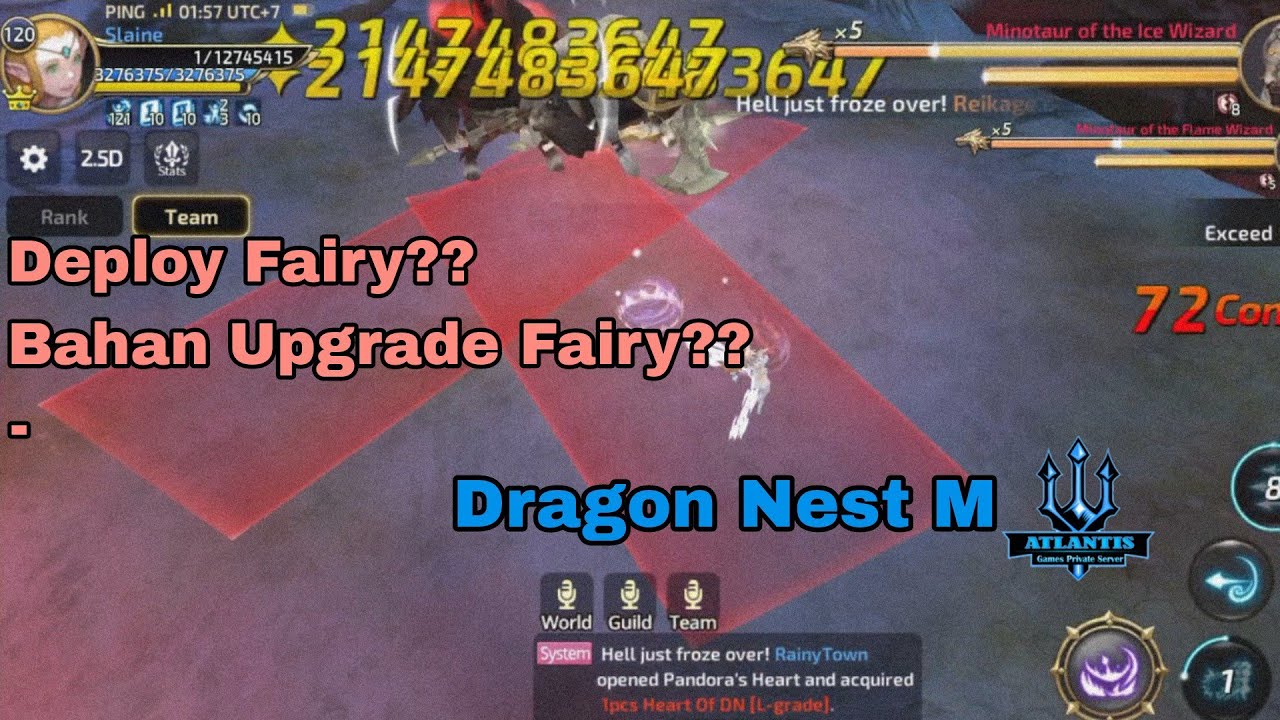 Membahas Lengkap Fairy di DNM Atlantis || Dragon Nest M Atlantis ...