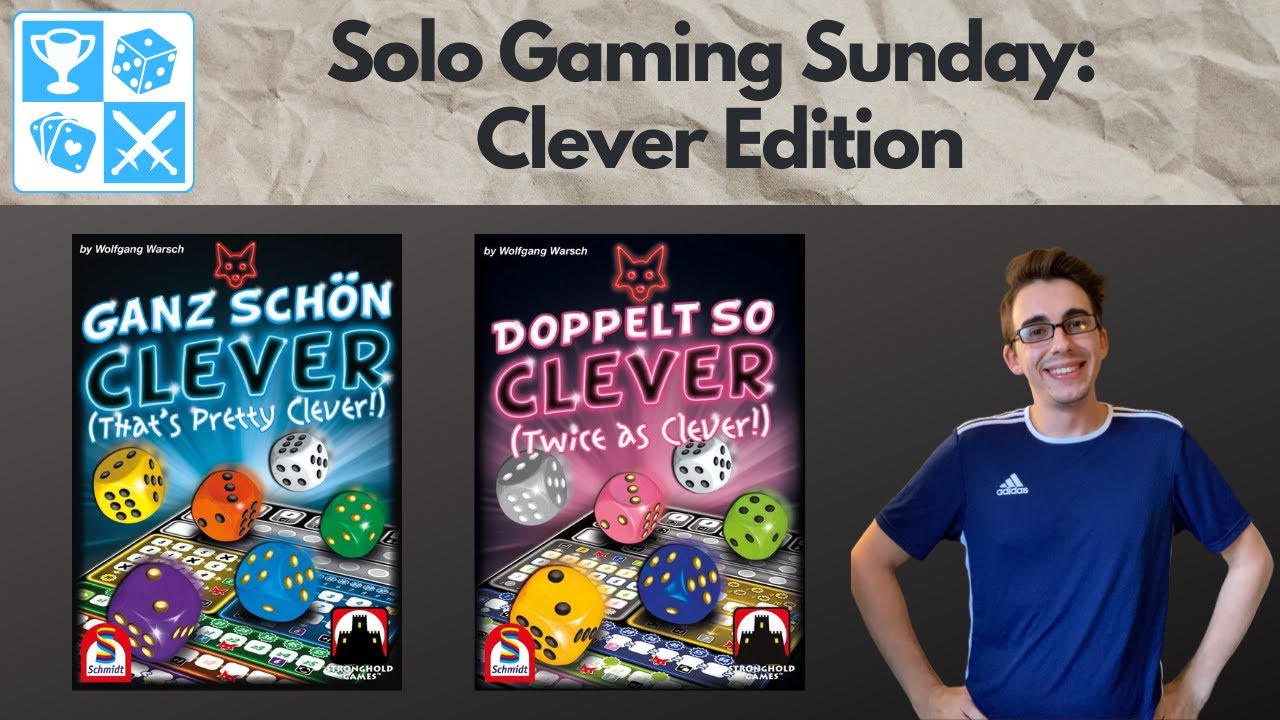 Ganz schön clever and Doppelt so clever [Solo Gaming Sunday: Clever ...