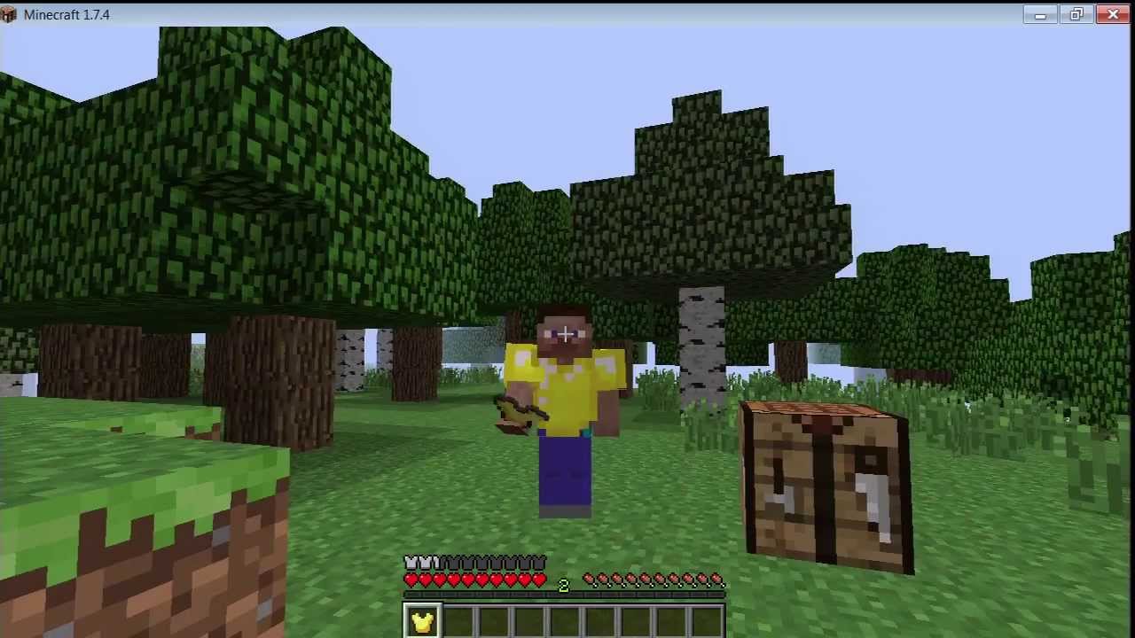 How to make Gold Chestplate in Minecraft - YouTube