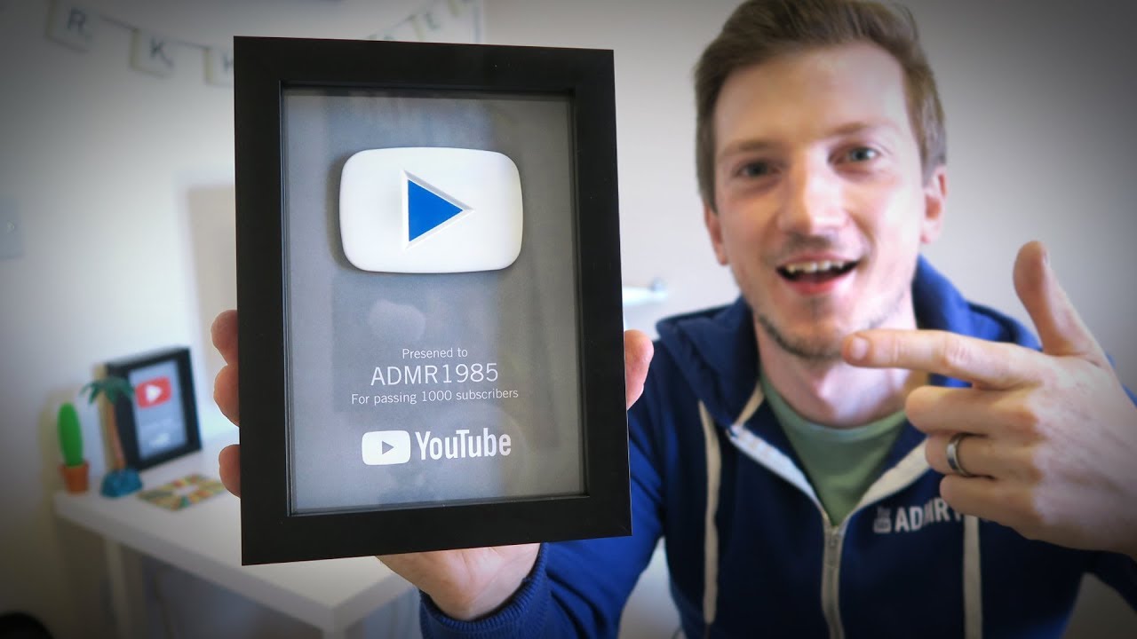 1000 SUBSCRIBERS Youtube PLAY BUTTON Special What Happens When You