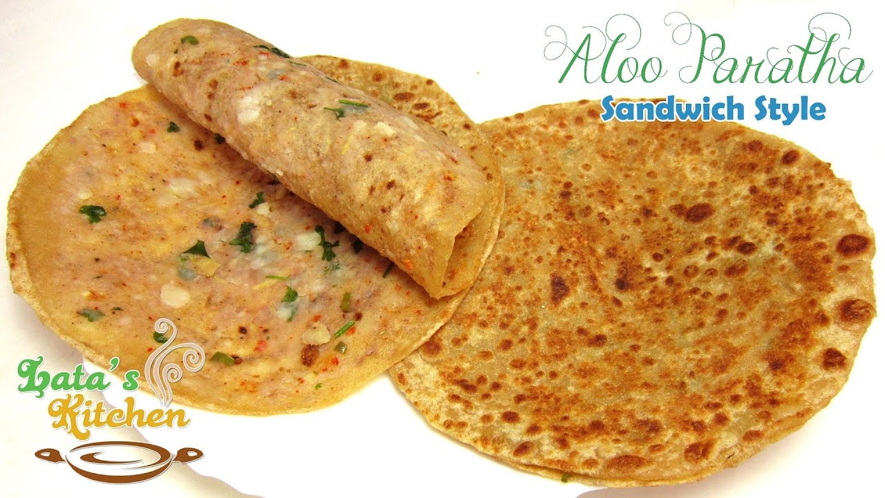Aloo Paratha Recipe - Perfect Aloo Paratha in Easy Way - Lata's Kitchen ...
