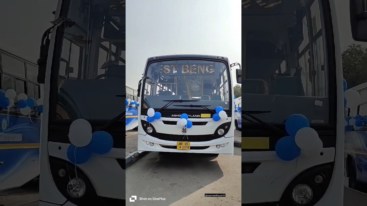 Brand New Ashok Leyland Viking BS6 2/3 Seater Buses of WBTC 😍 #Wbtc # ...