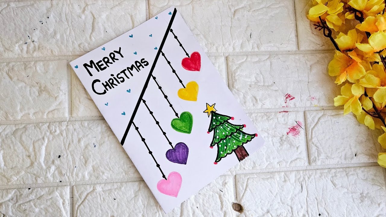 White paper Christmas card making ideas Easy and Simple | Christmas ...