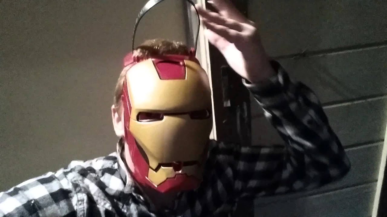 Smoke Break: The Man in the Iron(Man) Mask. - YouTube