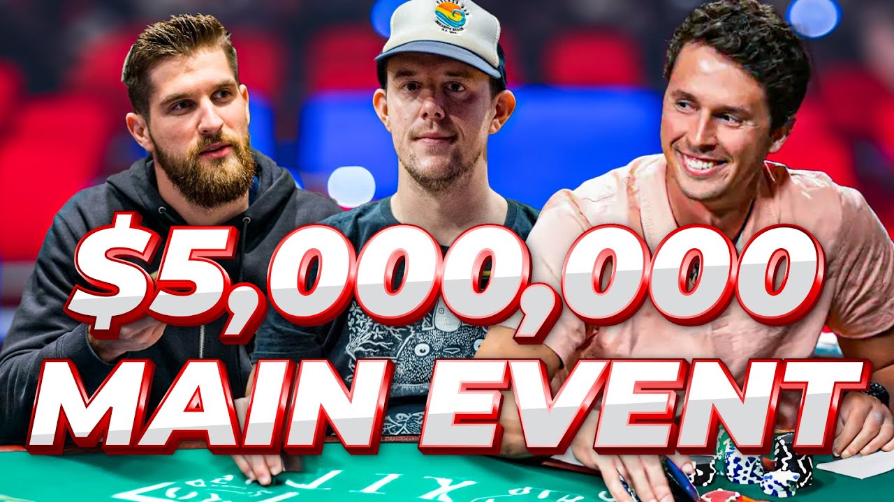 EPIC $5,000,000 MAIN EVENT Final Table Highlights - YouTube
