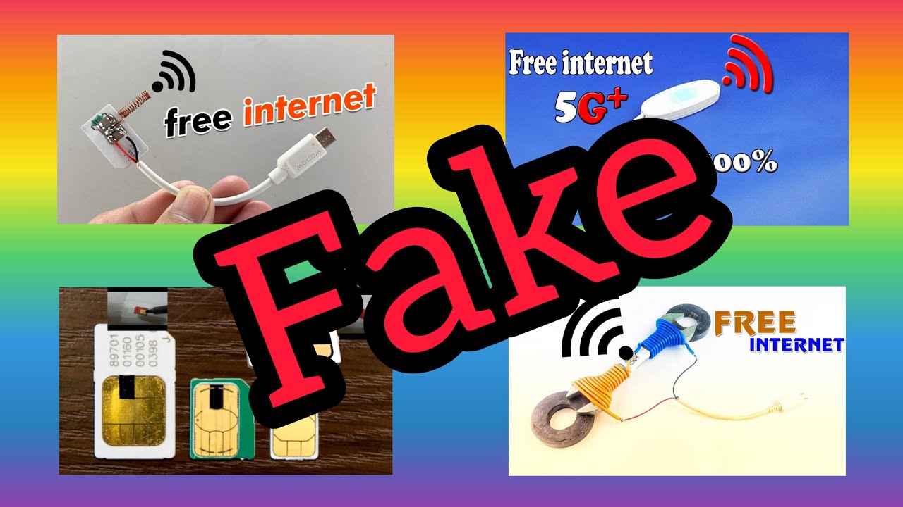 Free Internet FAKE Free Internet - YouTube