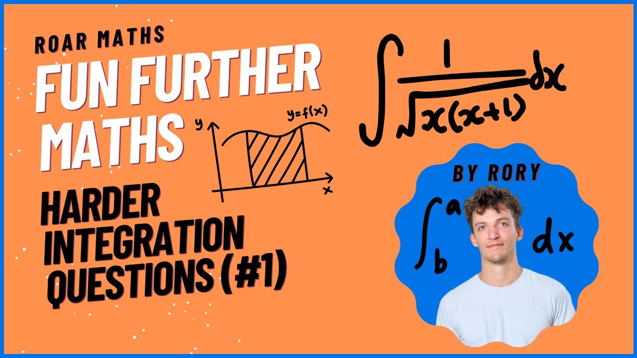 Integral of 1/sqrt(X(X+1)) | Harder Further Maths Integrals Pt. 1 | FUN ...